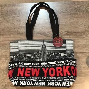 Robin Ruth Bags | New York Greywhite Canvas Bag | Poshmark
